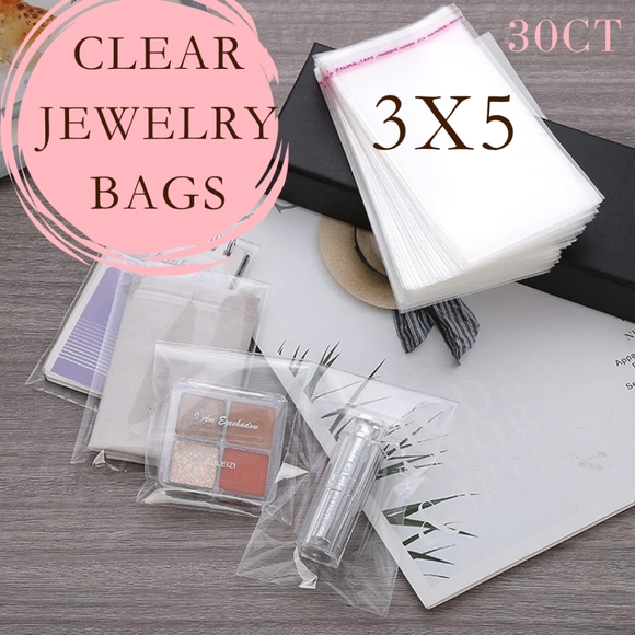 Office | 3 Ct 3x5 Jewelry Bags | Poshmark